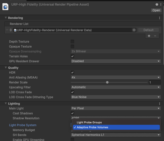 Unity6でAdaptive Probe Volumesを使ってみる #Unity - Qiita