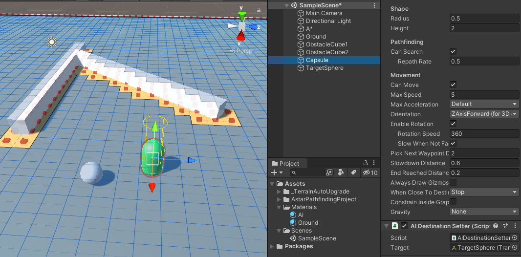 Unity - 経路探索第二の選択肢、A* Pathfinding Projectを導入してみる #経路検索 - Qiita