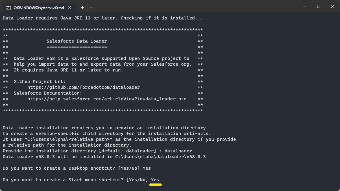 Salesforce Data Loader インストール手順 (for Windows) #DataLoader - Qiita