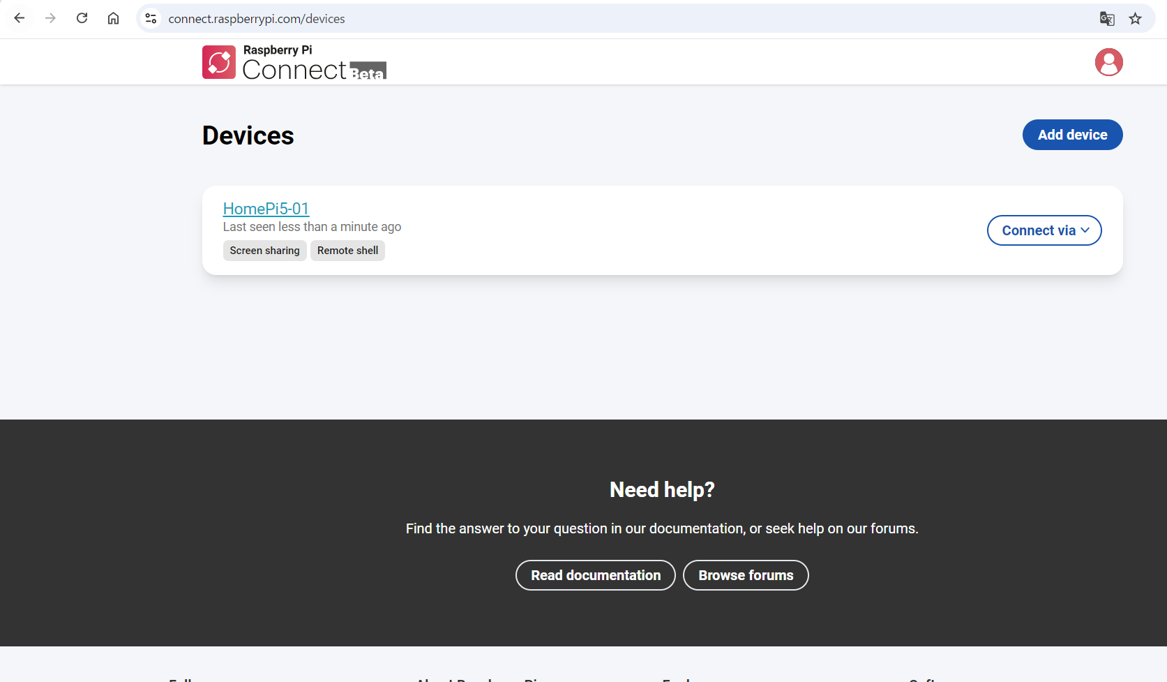 Raspberry Pi Connectの設定と接続の手続き #シェル - Qiita