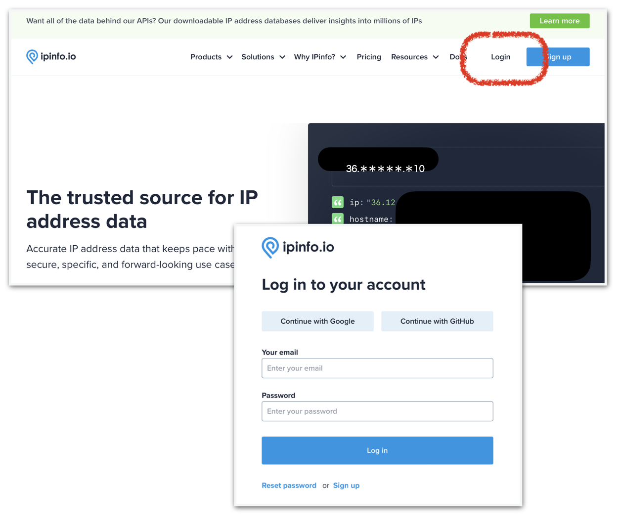 「ipinfoのAPIアクセストークン」を取得する方法 #Python3 - Qiita