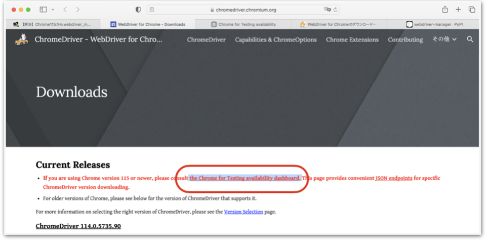 seleniumで、「selenium.common.Exceptions.NoSuchDriverException」が出た時の「WebDriverのパスを指定」の対処 #selenium4 ...