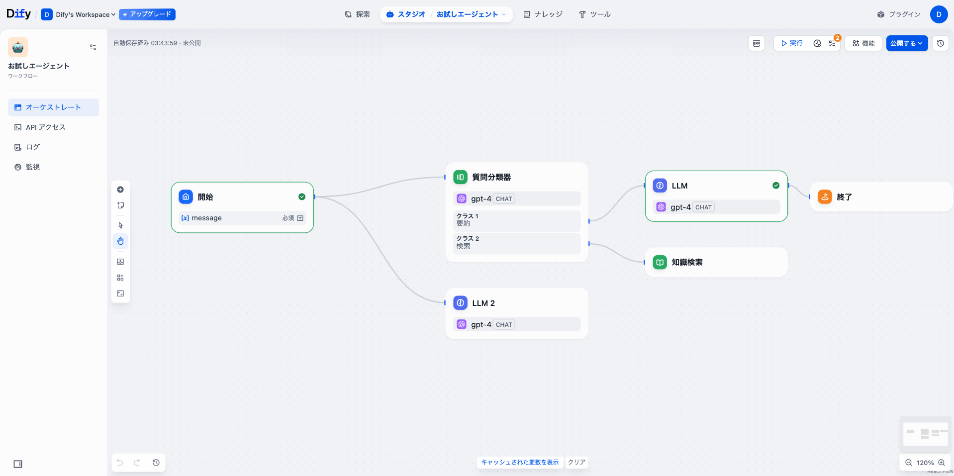 Dify触ってみた #Dify - Qiita