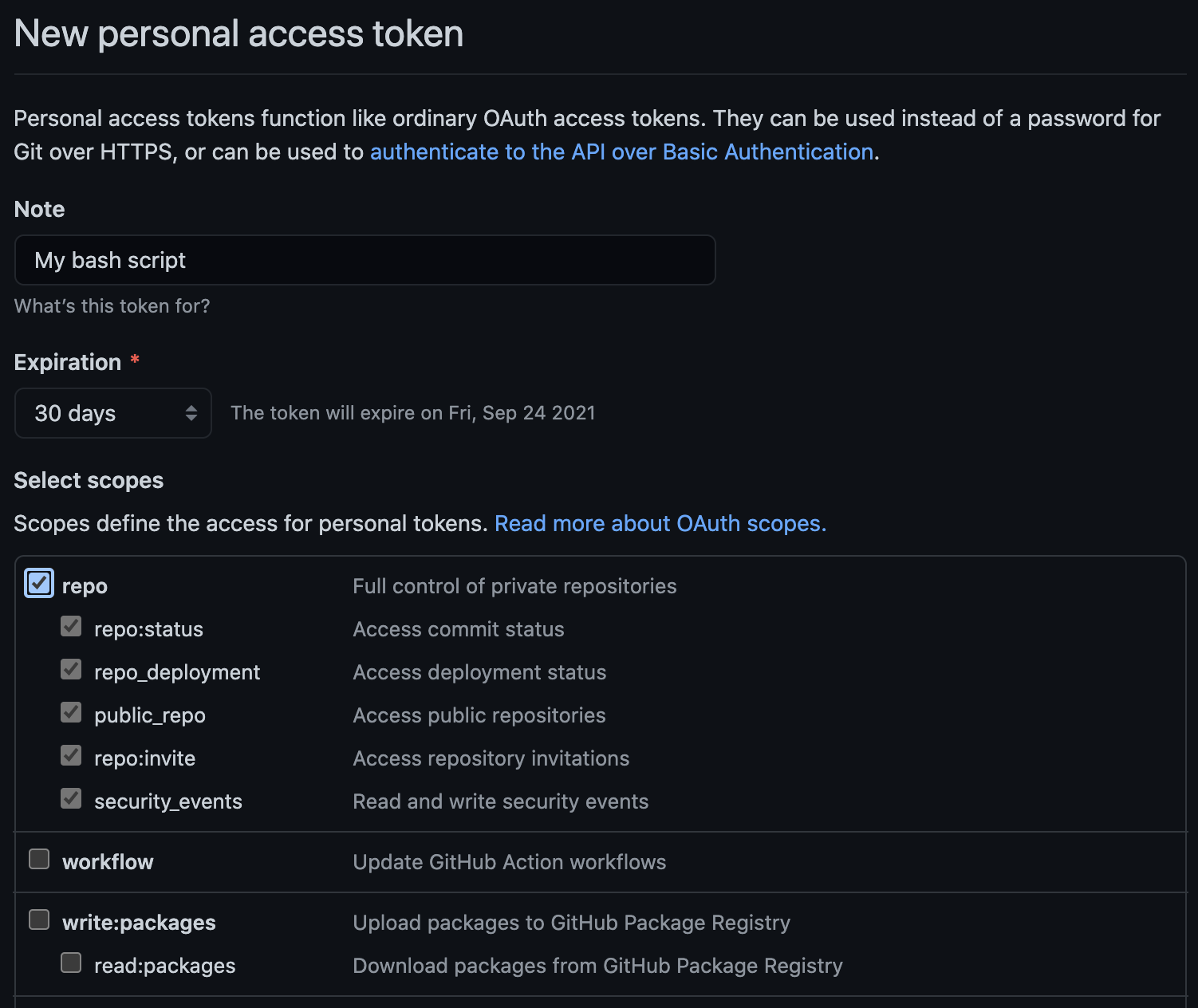 Githubの個人アクセストークンを使ってみた #初心者 - Qiita