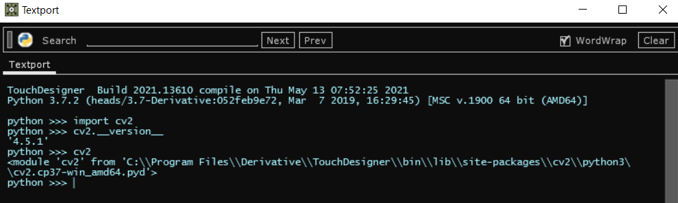 Script TOPでMediaPipeやーる（TouchDesigner、Python3.7.2、OpenCV4.5.2、Windows10 ...