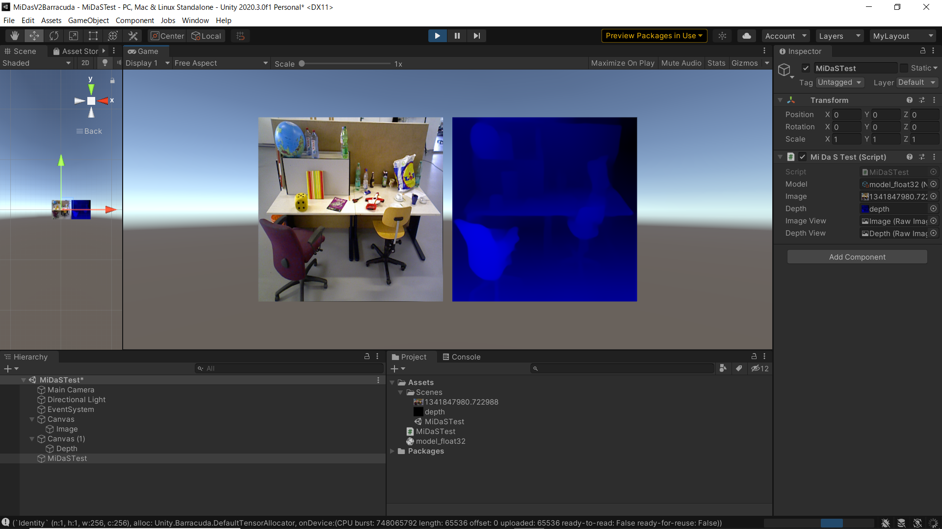 Unity Barracuda やーる #機械学習 - Qiita