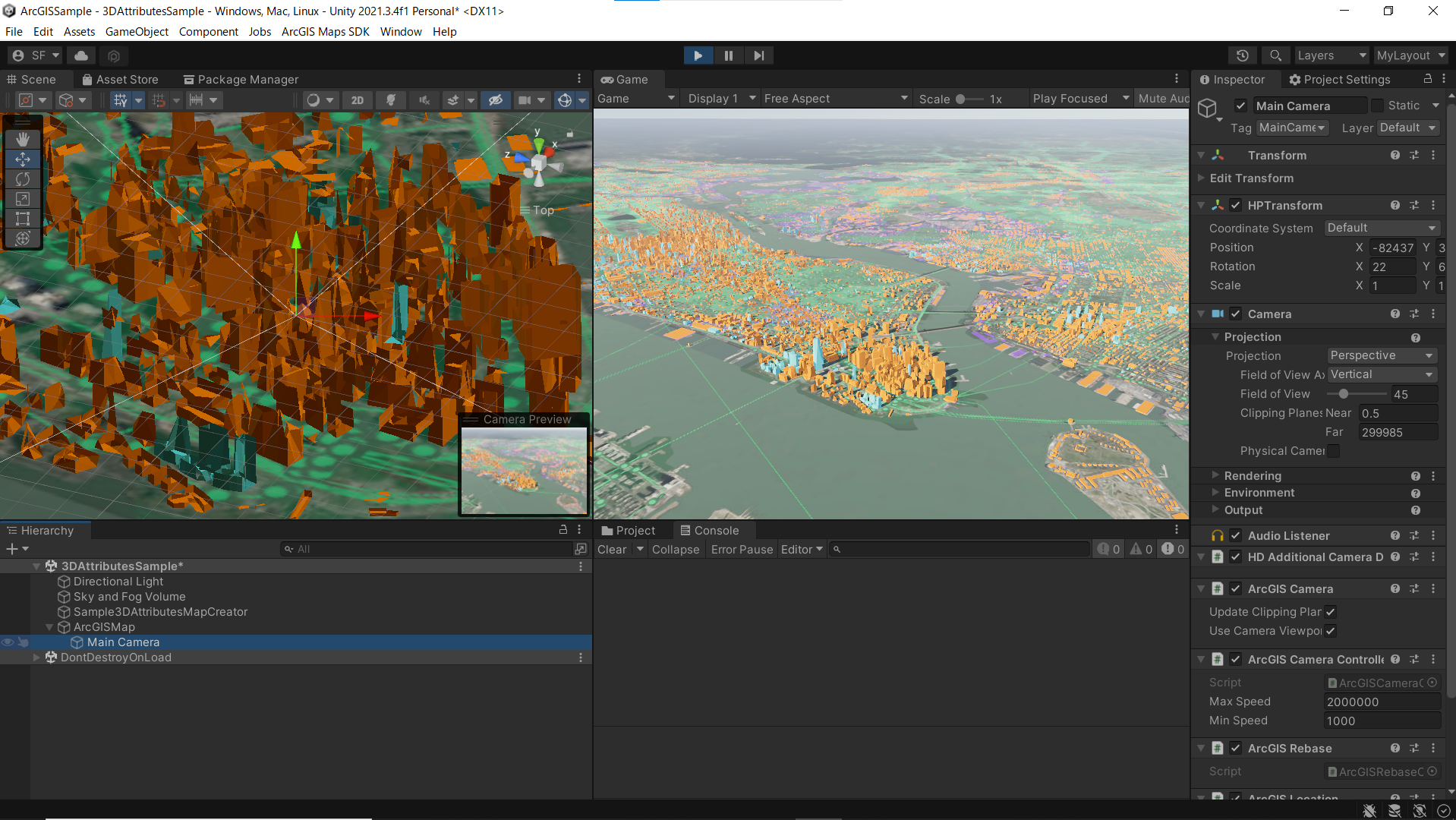 ArcGIS Maps SDK for Unity やーる #Unity - Qiita