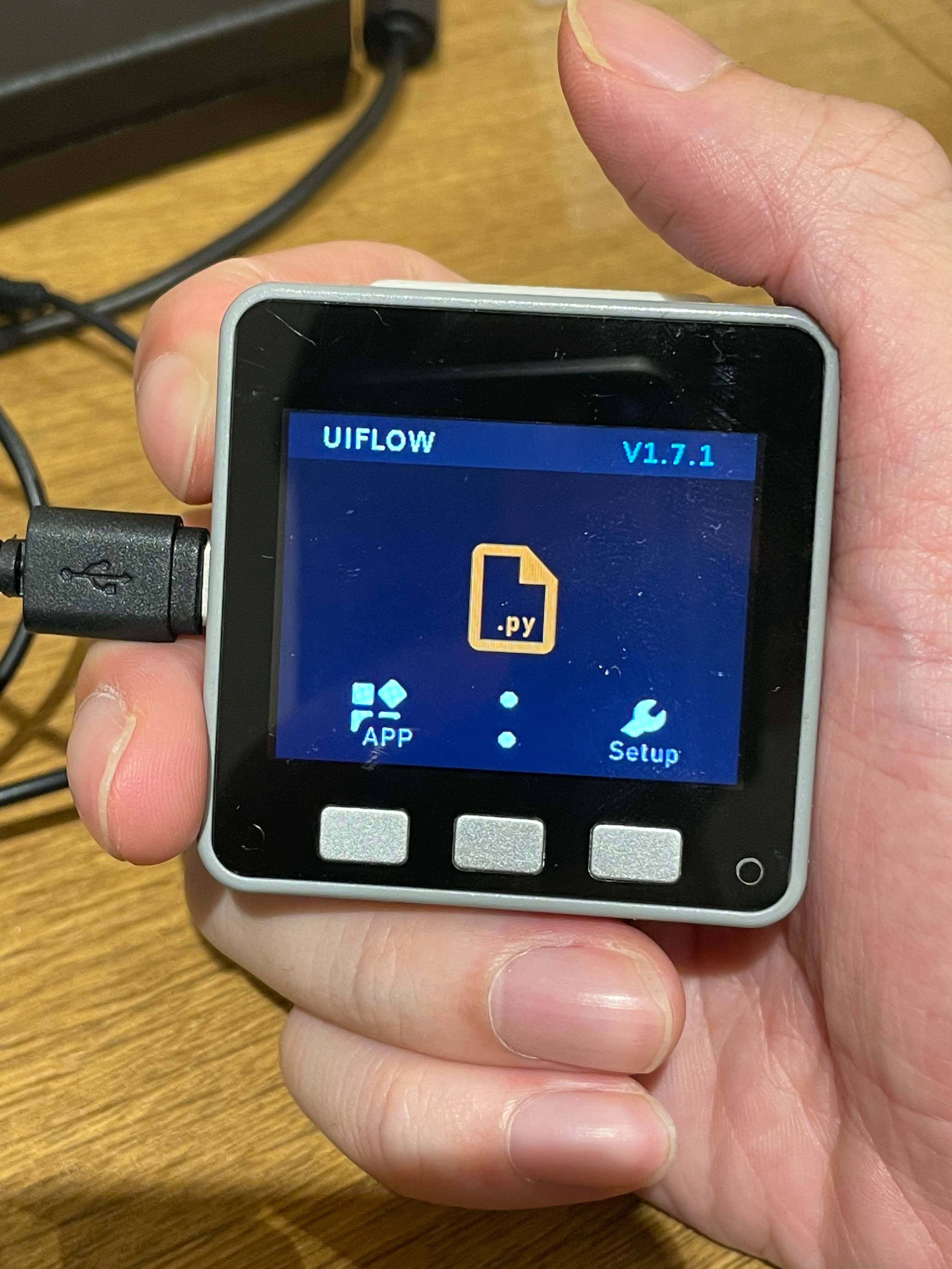 M5StackのWiFi設定をSDカードから読み込ーむ（UIFlow 1.9.0） #Python - Qiita