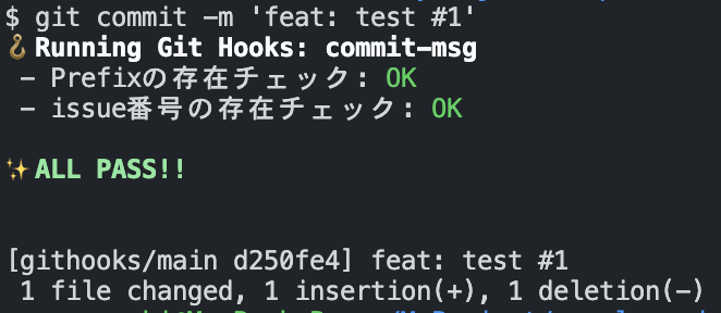 【Git Hooks】コミット時にコミットメッセージの自動チェックを行う。【commit-msg】 #githooks - Qiita