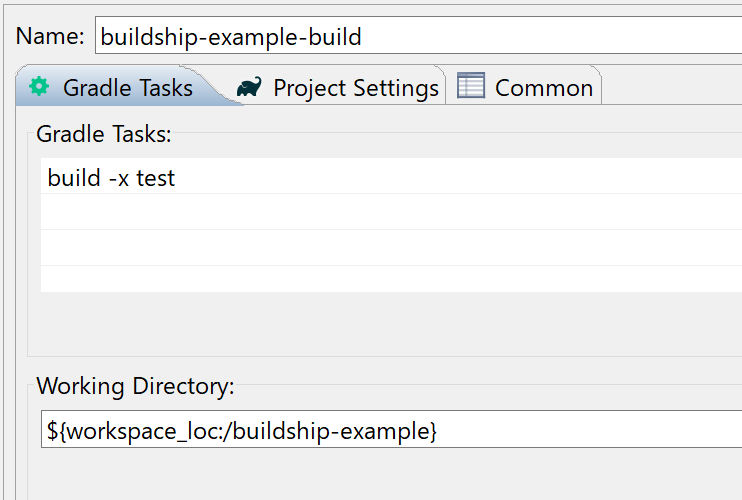 Eclipse Buildship プラグインでGradleの実行時オプションを指定する方法 #gradle - Qiita
