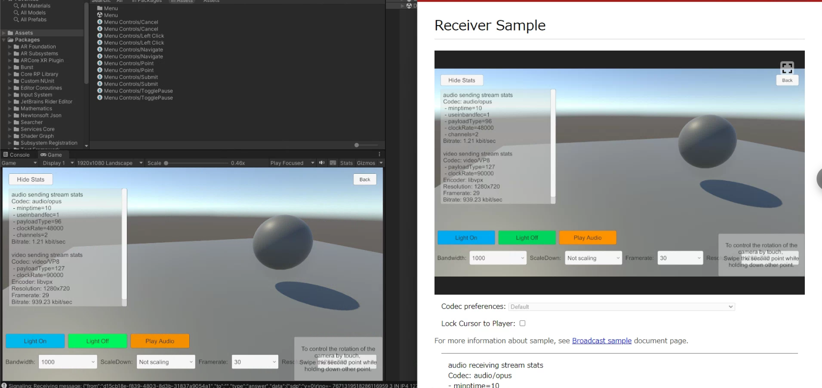 【Unity】UnityRenderStreaming うごかしてみた編【CloudRendering】 #AR - Qiita