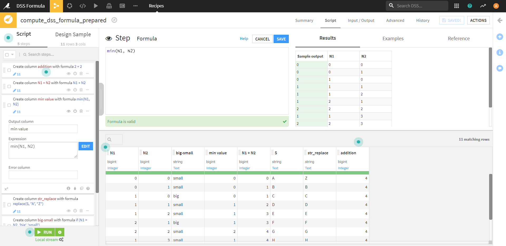 Dataiku AcademyのAdvanced Prepare Recipe Usageをやってみました。（後編） #Python - Qiita