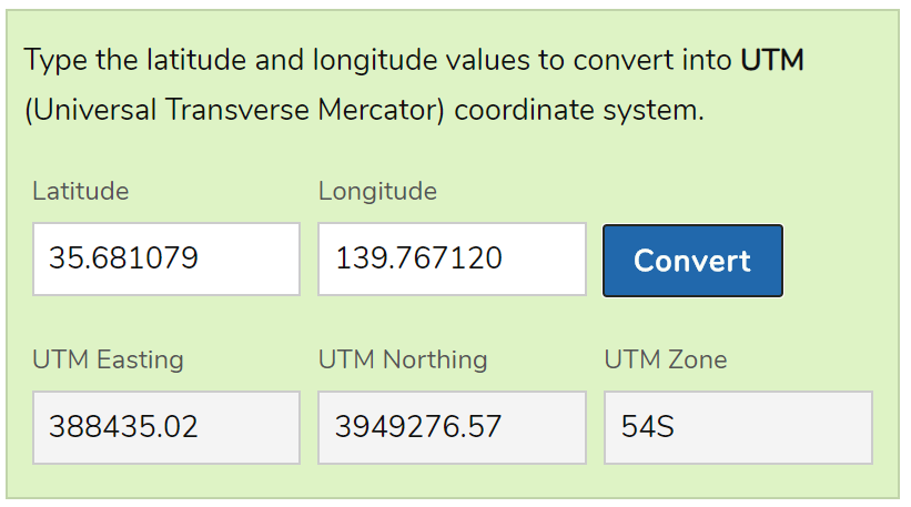 Latitude Longitude Coordinates UTM Coordinate Conversion With Python