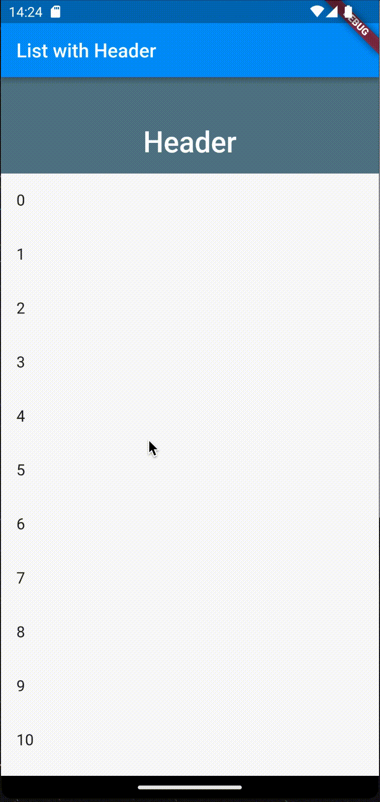 【Flutter】ヘッダー付きのリスト #Dart - Qiita