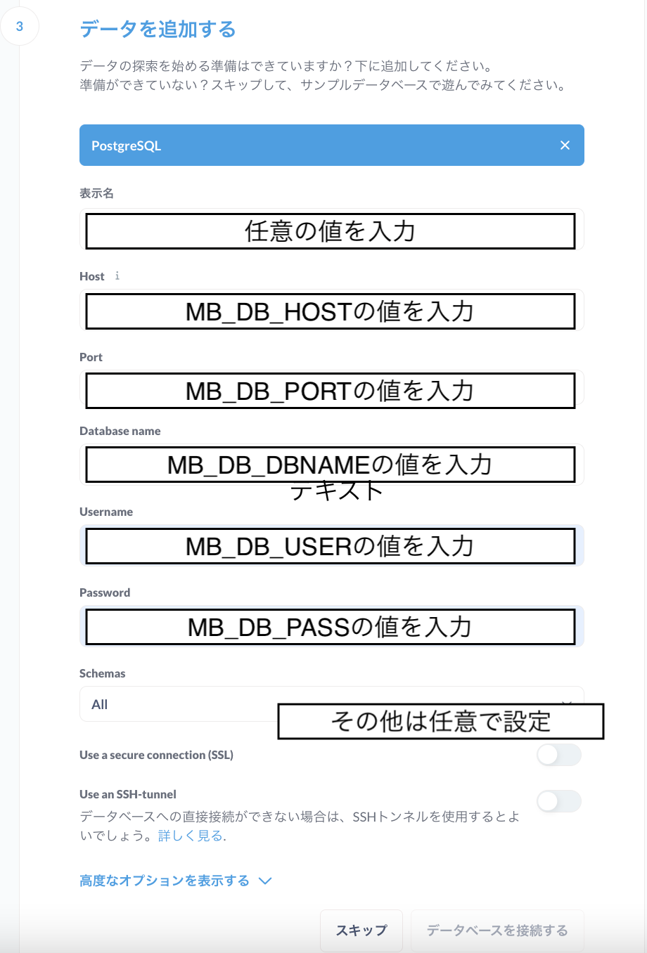 docker-composeを使用したmetabeseの構築 #Docker - Qiita
