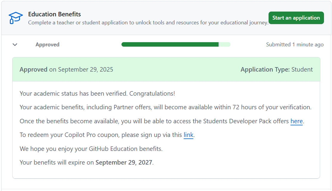 【GitHub】学生申請をして無料でGitHub Copilotを使う in 2025 #githubcopilot - Qiita
