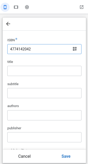 AppSheetと25行のGoogle Apps Scriptで作るバーコード蔵書管理アプリ #GoogleAppsScript - Qiita