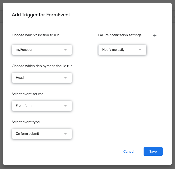 GoogleフォームからApps Scriptを呼び出す方法は2つある #GoogleAppsScript - Qiita