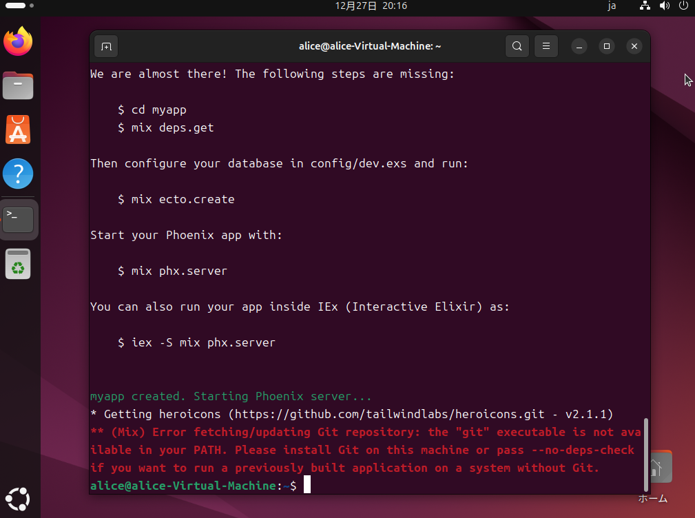 Windows11にUbuntu 24.04をHyper-V経由でインストール + Phoenix Expressでコマンド一発Phoenixアプリ作成 #Elixir - Qiita