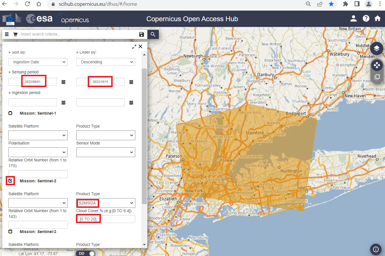 （初心者向け）Copernicus Open Access Hub からの Sentinel 2 データのダウンロード #衛星画像 - Qiita