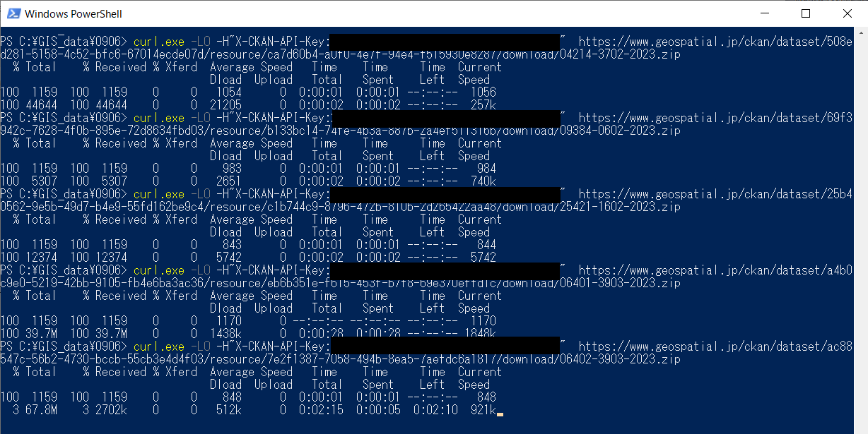 【Windows Powershellで】G空間情報センターの法務省登記所備付地図データのダウンロードURLを調べる（G空間情報センターのAPI利用） #地図XML - Qiita