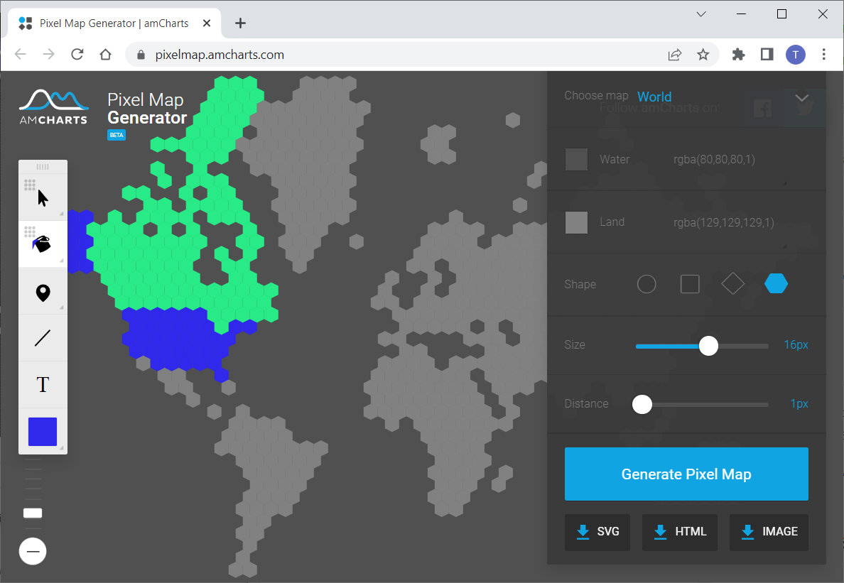 (メモ)nodejsで 正六角形のポリゴンベクトルタイル、geojson Sequenceを作った Unvt Qiita
