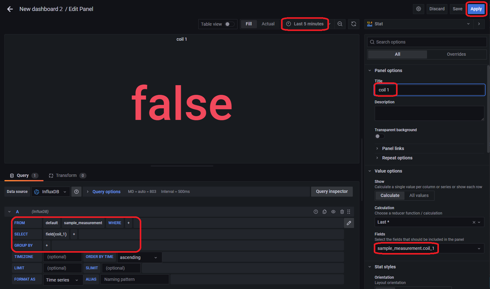 Pythonで収集したデータをInfluxDBに格納してGrafanaで可視化する #Ubuntu - Qiita