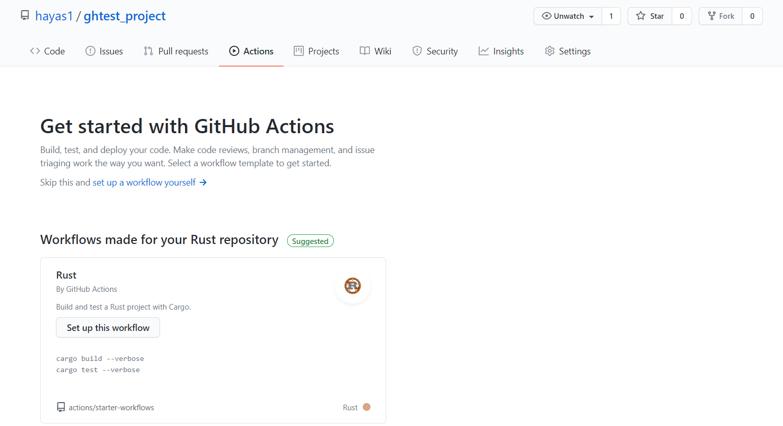 push時に自動でcargo docしてGitHub Pagesに公開するGitHub Actions #Rust - Qiita