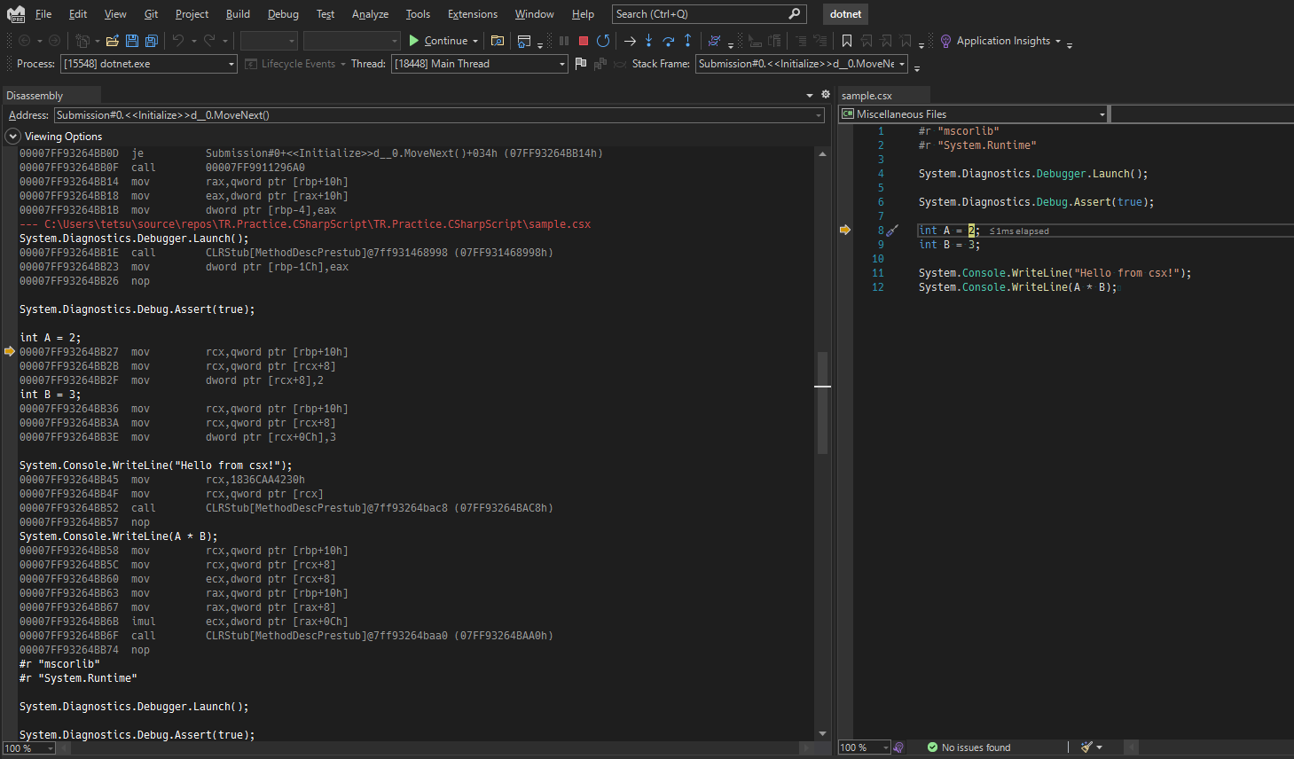 CSharpScriptでスクリプトファイル実行機能を実装する - Qiita