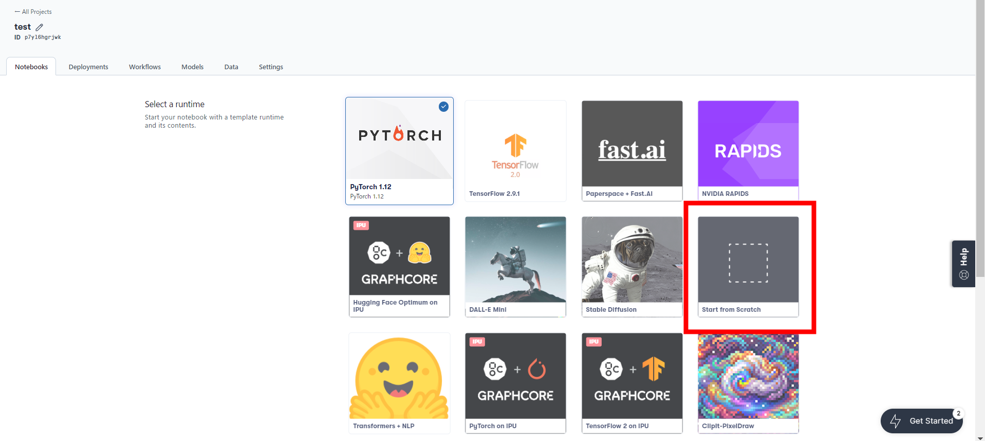 ゼロから始めるPaperspace Gradient【Google Colab代替サービス】 #Python - Qiita