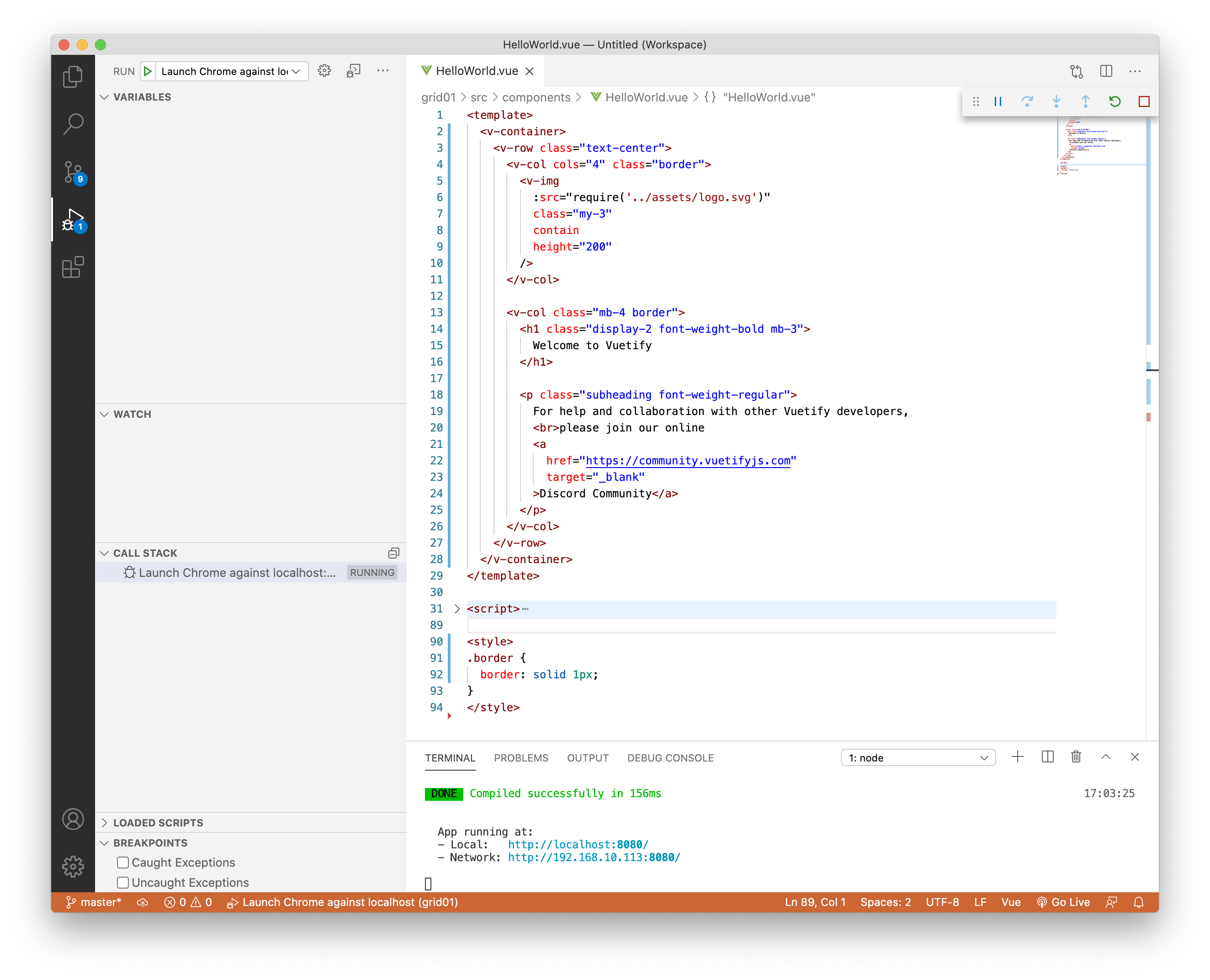 Responsive Image Size Vuetify