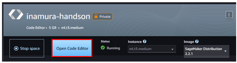 Amazon SageMaker Studio Code Editor での 検証環境構築手順 #AWS - Qiita