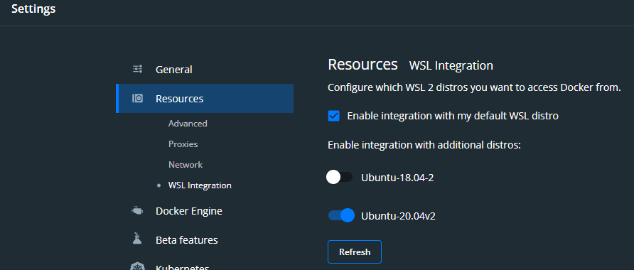 WSL上でDocker DesktopのDockerを使う #WSL2 - Qiita