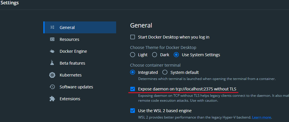 WSL上でDocker DesktopのDockerを使う #WSL2 - Qiita