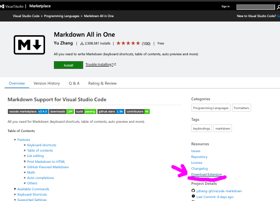 はじめてのmarkdown ～ VSCodeで入門する ～ インストール編 2021年春 #Markdown - Qiita