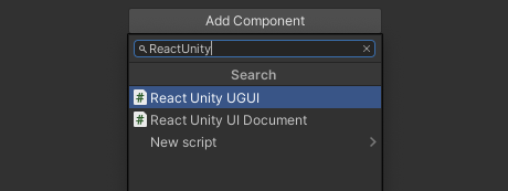 【ReactUnity】ReactでUnityのUI実装を行なってみた #アドベントカレンダー - Qiita