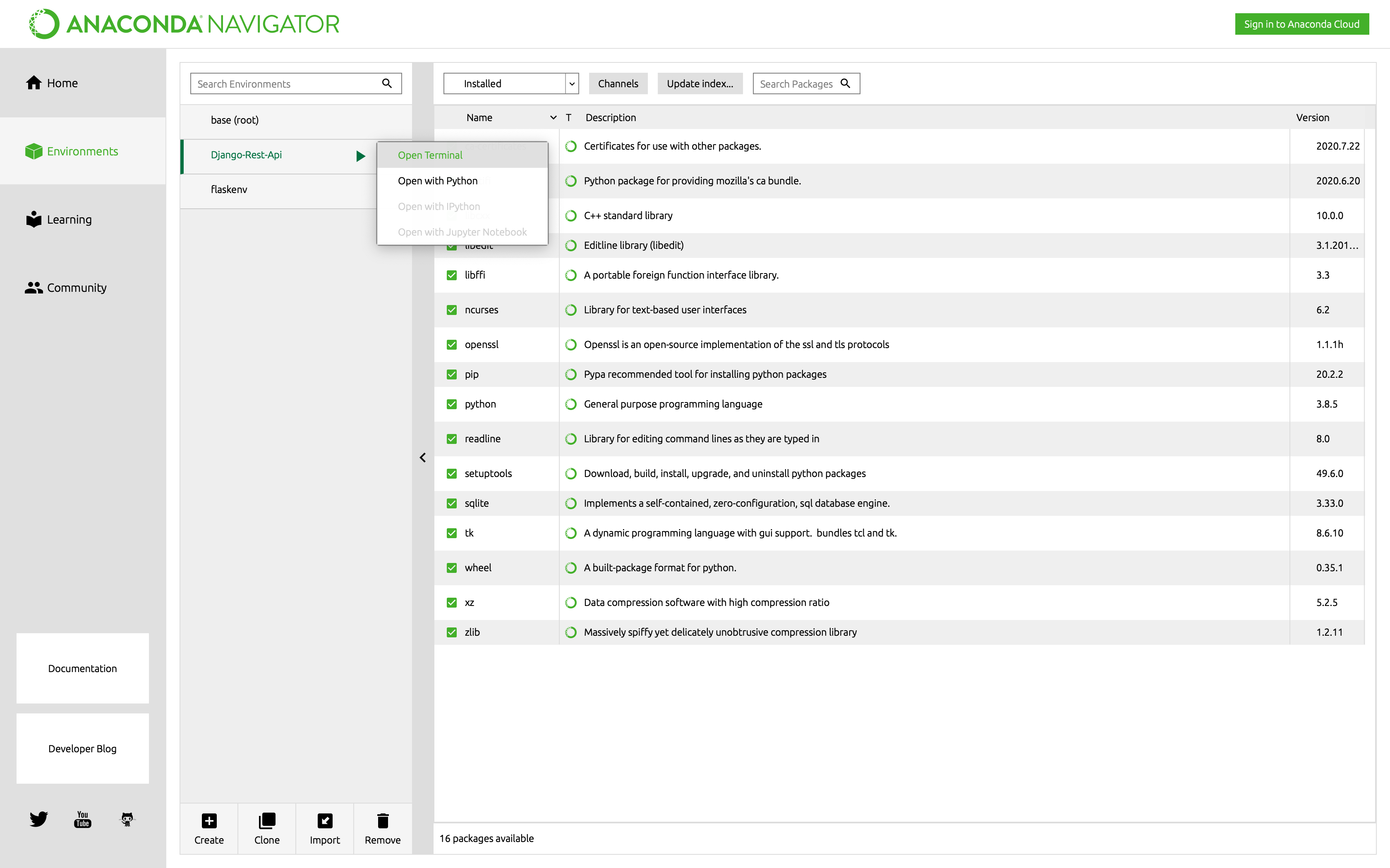 Anacondaで仮想環境を作り、PyCharmと連携する。 #Python3 - Qiita