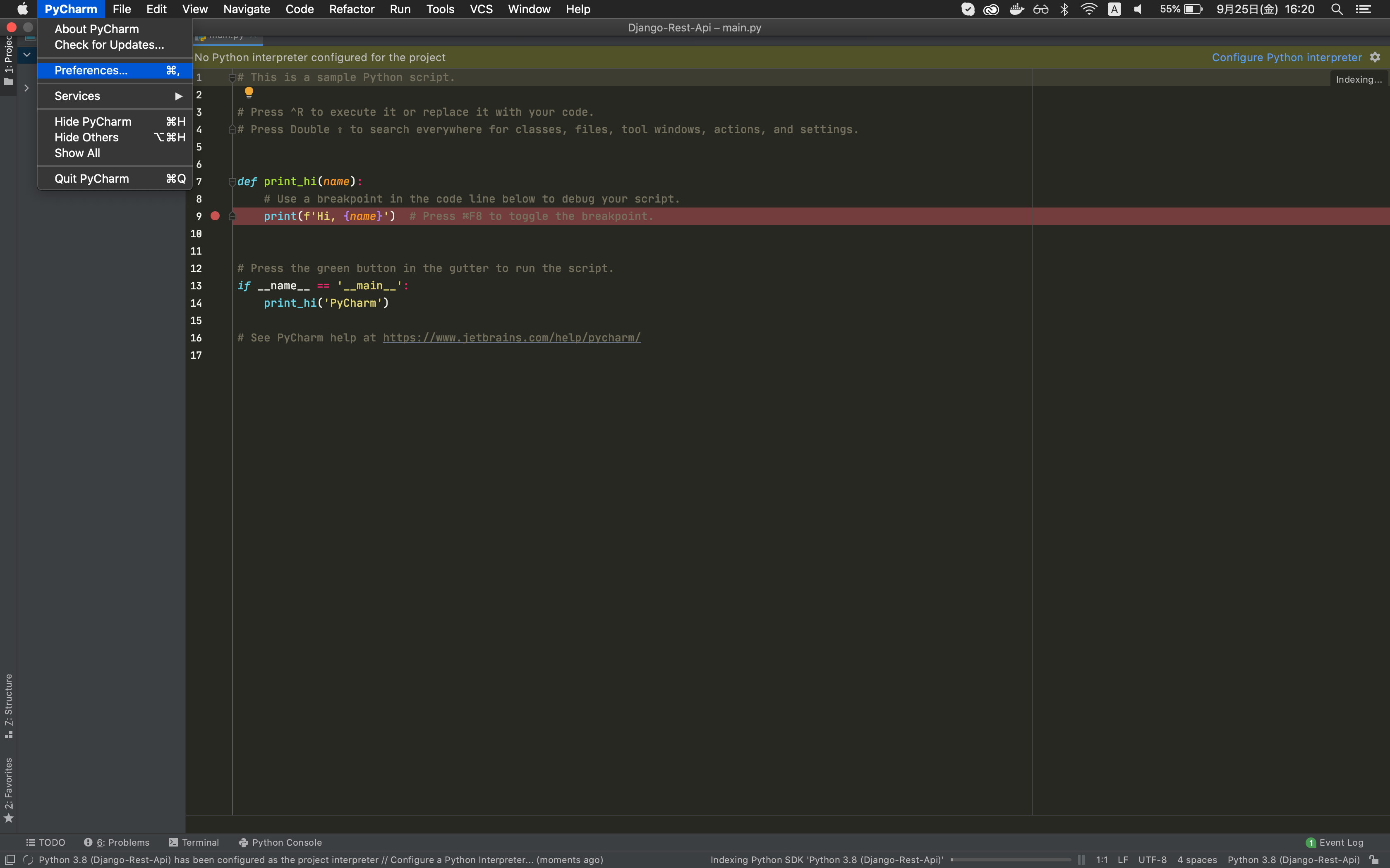 Anacondaで仮想環境を作り、PyCharmと連携する。 #Python3 - Qiita