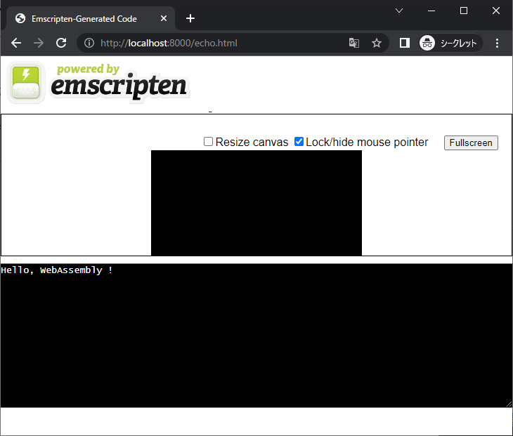 Emscriptenを使ってブラウザでwebassemblyを動かす Javascript Qiita