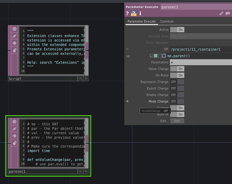TouchDesigner pythonスクリプトとCHOP Executeの実行順序 #TouchDesigner - Qiita
