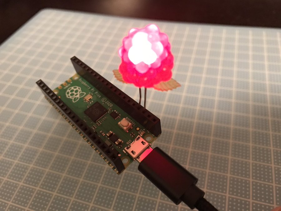 Raspberry Pi Picoの動作確認 (MicroPython、CircuitPython版) (※随時更新) #RaspberryPiPico - Qiita