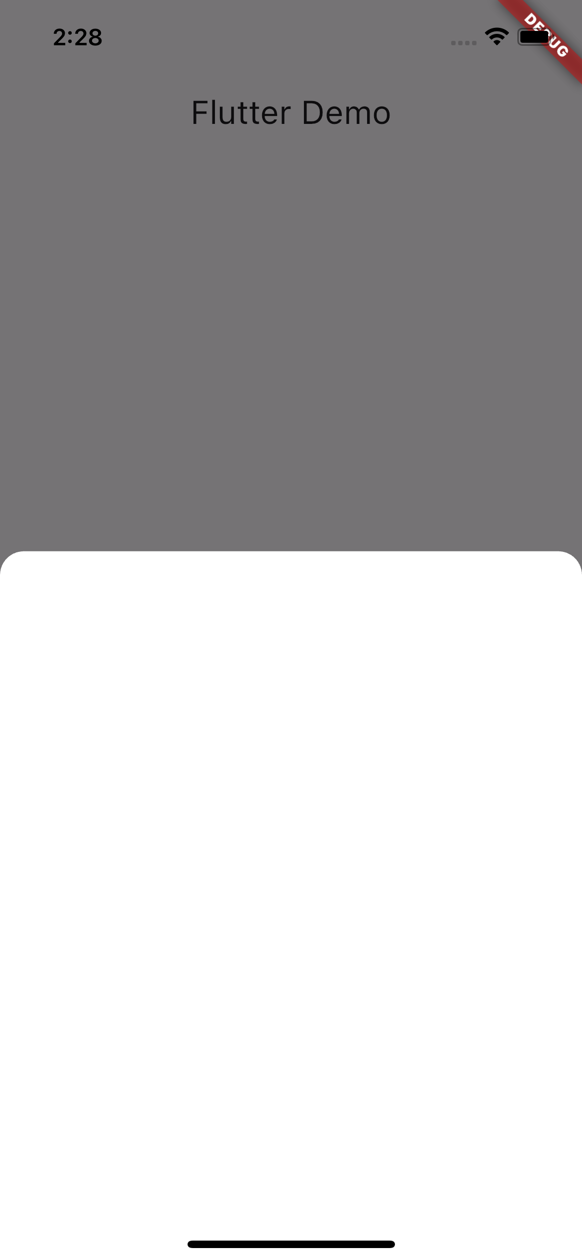 FlutterでBottomSheetの高さを変更する #tips - Qiita