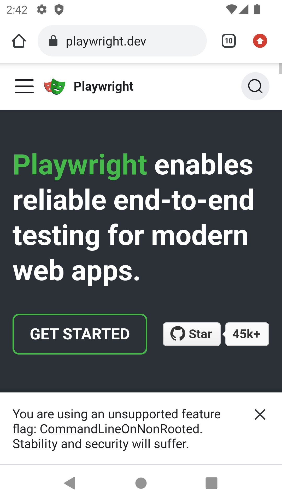 Playwrightで遠隔からAndroidデバイスをぐりぐり動かす。 #Android - Qiita