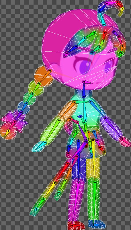 [Unity] 2Dキャラの髪や衣装の自然な揺れを簡単にする拡張 #ゲーム制作 - Qiita