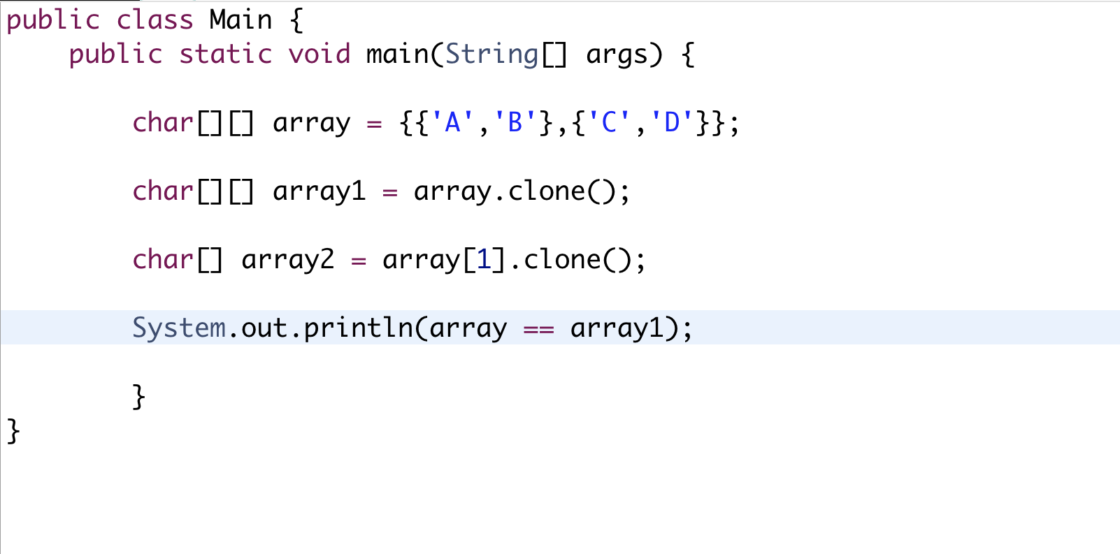 配列とCloneメソッドの挙動について #Java - Qiita
