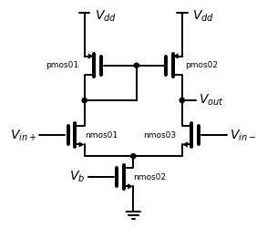 schemdrawでMOSトランジスタと回路を描く #Python3 - Qiita