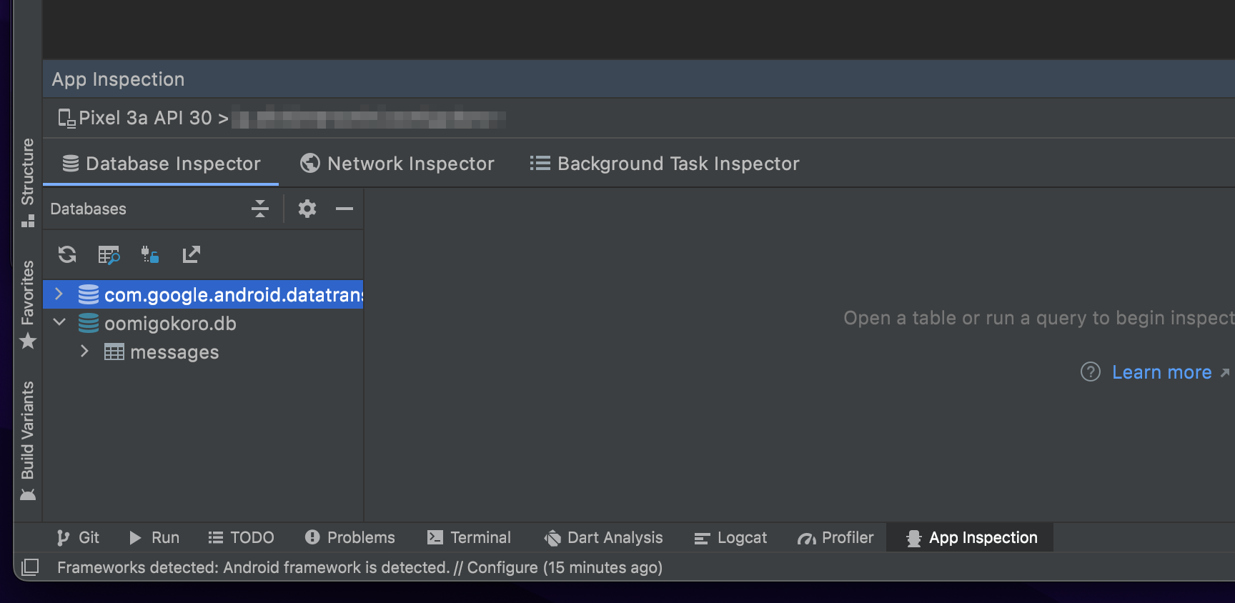 【Flutter】AndroidでSQLiteのテーブルのデータを確認する #AndroidStudio - Qiita