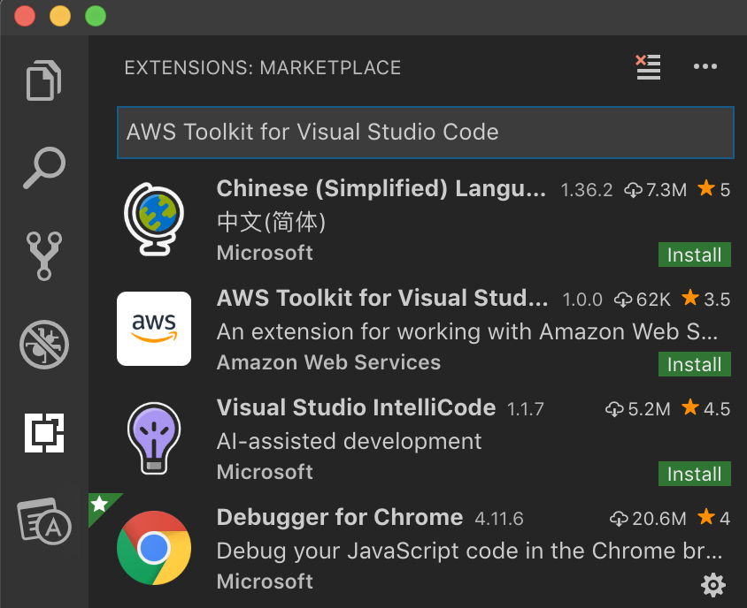 AWS Toolkit for Visual Studio Code試す #AWS - Qiita
