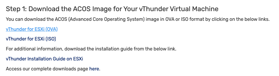 A10 vThunderをESXi上に構築する #Network - Qiita