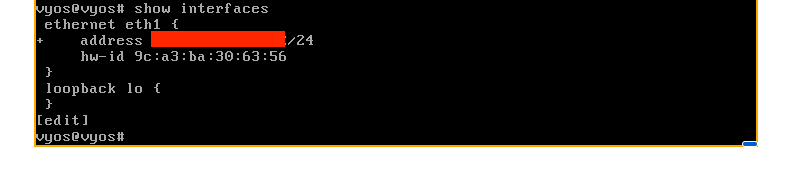 VyOSをインストールしてからSSH接続するまで #Linux - Qiita